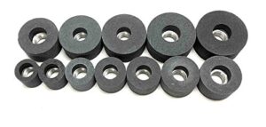 beam equipment & supplies 12 piece ultra fine finish 120 grit valve seat grinder stone set for black & decker 1 1/8-2 1/2" made in the usa