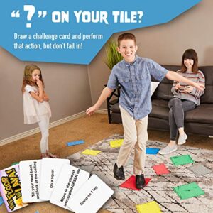 The Floor is Lava - The Original - Interactive Game for Kids and Adults - Promotes Physical Activity - Indoor and Outdoor Safe