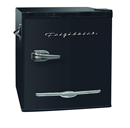 Frigidaire CUREFR176BK 1.6 Cubic-ft Retro Compact Refrigerator, Medium, BLACK