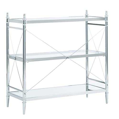 Linon Console Chrome