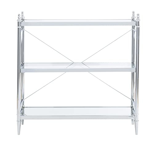 Linon Console Chrome