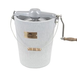 6 qt LIFETIME Ice Cream Maker - Hand Crank