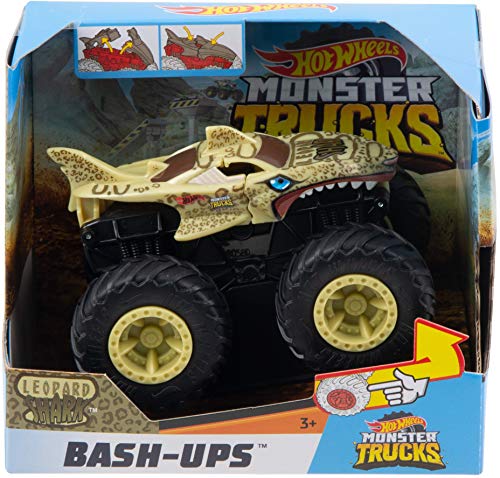 HOT WHEELS MONSTER TRUCKS 1:43 BASH-UPS AST Vehicle