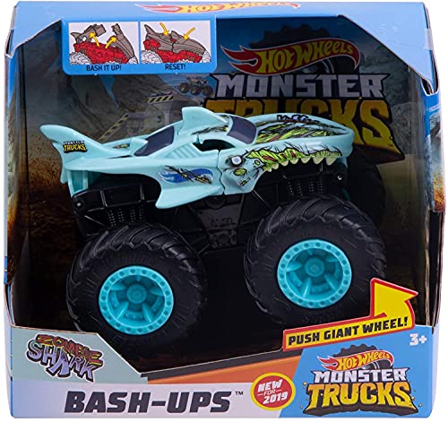 HOT WHEELS MONSTER TRUCKS 1:43 BASH-UPS AST Vehicle