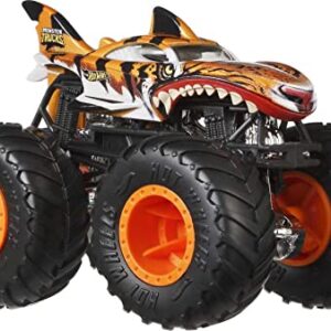 Hot Wheels Monster Trucks, Set of 12 1:64 Scale Die-Cast Toy Trucks for Kids and Collectors, Styles May Vary [Amazon Exclusive]