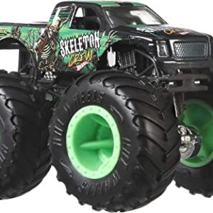 Hot Wheels Monster Trucks, Set of 12 1:64 Scale Die-Cast Toy Trucks for Kids and Collectors, Styles May Vary [Amazon Exclusive]