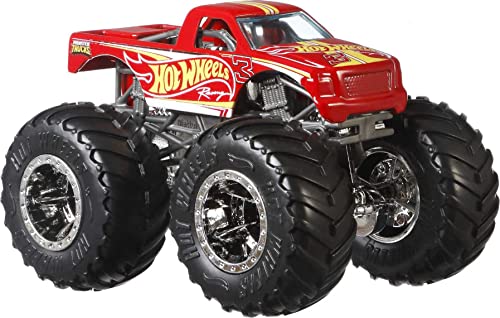 Hot Wheels Monster Trucks, Set of 12 1:64 Scale Die-Cast Toy Trucks for Kids and Collectors, Styles May Vary [Amazon Exclusive]