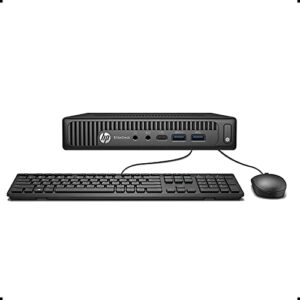 hp elitedesk 800 g2 desktop mini business pc, intel quad-core i5-6500t up to 3.1g,16g ddr4,240g ssd,vga,dp,win 10 pro 64 bit-multi-language support english/spanish (renewed)