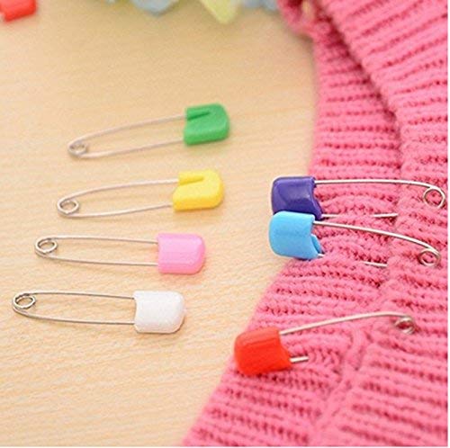 SaPeal Safety Pins 2inch Cloth Diaper Pins, Pack of 144