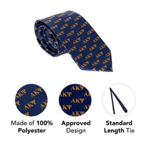 Desert Cactus Alpha Kappa Psi Fraternity Necktie Tie Greek Formal Occasion Standard Length Width AKPsi (Letter Necktie)