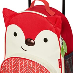 Skip Hop Kids Rolling Backpack, Zoo, Fox