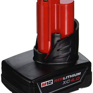 Milwaukee 48-59-2424P M12 REDLITHIUM CP2.0 & XC4.0 StarterKit