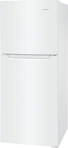 Frigidaire 11.6 Cu. Ft. Compact ADA Top Freezer Refrigerator in White with Electronic Control Panel, Reversible Door Swing, ENERGY STAR