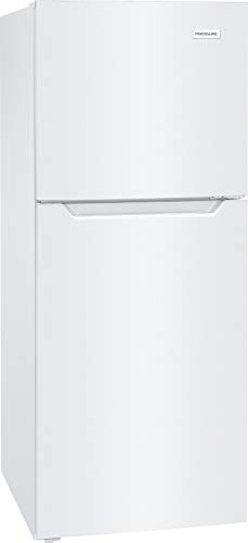 Frigidaire 11.6 Cu. Ft. Compact ADA Top Freezer Refrigerator in White with Electronic Control Panel, Reversible Door Swing, ENERGY STAR