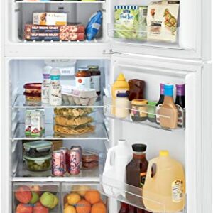 Frigidaire 11.6 Cu. Ft. Compact ADA Top Freezer Refrigerator in White with Electronic Control Panel, Reversible Door Swing, ENERGY STAR