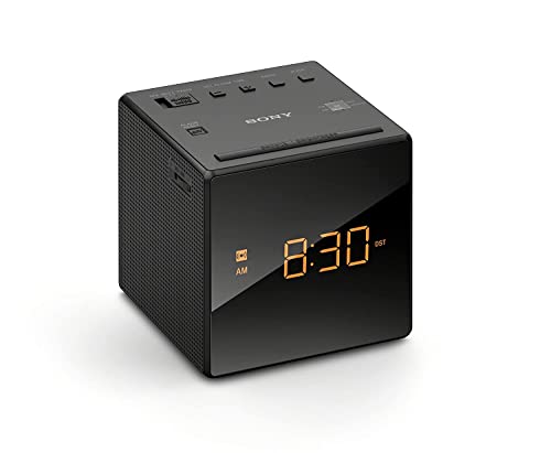 Sony ICFC-1 Alarm Clock Radio LED Black (Renewed)