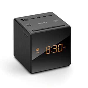 Sony ICFC-1 Alarm Clock Radio LED Black (Renewed)