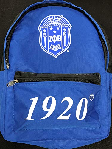 Zeta Phi Beta USB Port Backpack