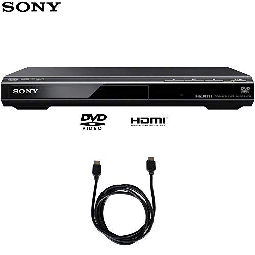 SONY DVPSR510H DVD Player with 6ft High Speed HDMI Cable (Renewed)