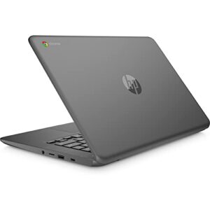 HP Chromebook 14-ca061dx, 14-inch HD Touchscreen Laptop Notebook, Intel Celeron N3350 Intel HD Graphics 500 4GB RAM 32GB Computer Storage, Chalkboard Gray (Renewed)