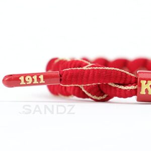 Kappa Alpha Psi Fraternity paracord bracelet