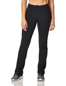 skechers women's go walk pant, black, medium