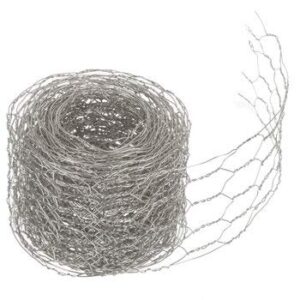 chicken wire metal ribbon - 2.25in x 15 feet