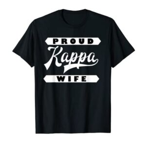 Proud Kappa Wife Shirt K A Psi