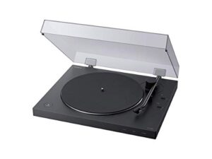 sony ps-lx310bt belt drive turntable: fully automatic wireless vinyl record player with bluetooth and usb output black