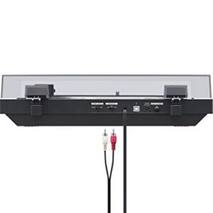 Sony PS-LX310BT Belt Drive Turntable: Fully Automatic Wireless Vinyl Record Player with Bluetooth and USB Output Black