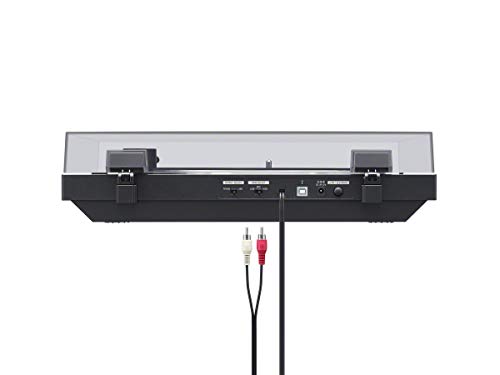 Sony PS-LX310BT Belt Drive Turntable: Fully Automatic Wireless Vinyl Record Player with Bluetooth and USB Output Black