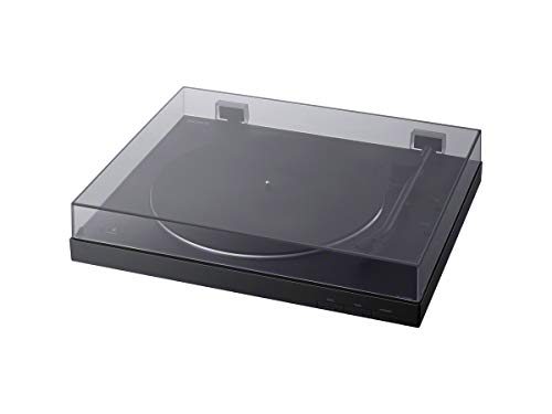 Sony PS-LX310BT Belt Drive Turntable: Fully Automatic Wireless Vinyl Record Player with Bluetooth and USB Output Black