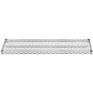 Shelving Inc. 14" d x 48" w Chrome Wire Shelving with 3 Tier Shelves, Weight Capacity 800lbs Per Shelf