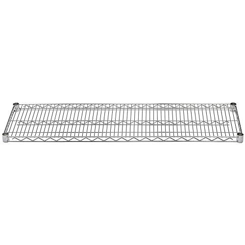 Shelving Inc. 14" d x 48" w Chrome Wire Shelving with 3 Tier Shelves, Weight Capacity 800lbs Per Shelf