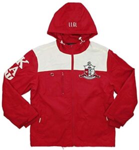 kappa alpha psi windbreaker jacket 1911 [3xl] red