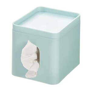 idesign cade bathroom accessories, 15.5 cm x 13.1 cm x 13.7 cm, soft aqua