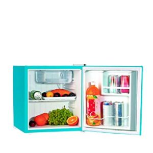 Frigidaire EFR115-BLUE 1.6 Cu Ft Compact Fridge for Office, Dorm Room, Mancave or RV, Blue