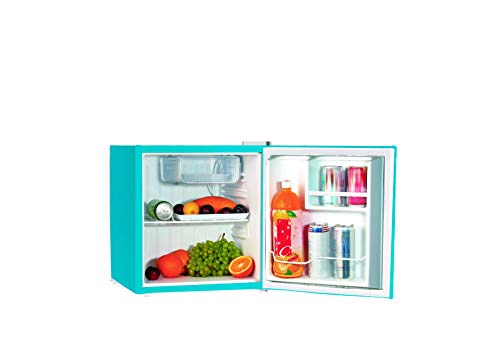 Frigidaire EFR115-BLUE 1.6 Cu Ft Compact Fridge for Office, Dorm Room, Mancave or RV, Blue