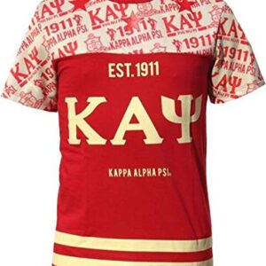 Kappa Alpha Psi Tee Splice [3XL] Red