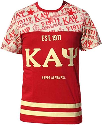 Kappa Alpha Psi Tee Splice [3XL] Red