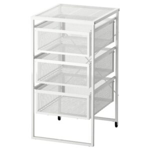 ikea lennart drawer unit, white