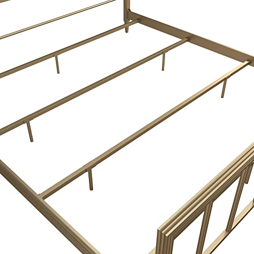 CosmoLiving by Cosmopolitan Blair Bed, Gold