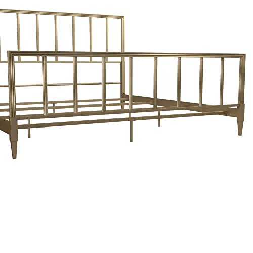 CosmoLiving by Cosmopolitan Blair Bed, Gold