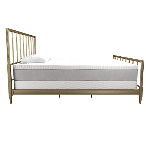 CosmoLiving by Cosmopolitan Blair Bed, Gold