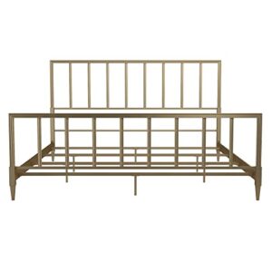 CosmoLiving by Cosmopolitan Blair Bed, Gold