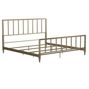 CosmoLiving by Cosmopolitan Blair Bed, Gold