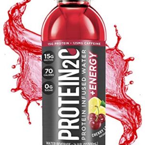 Protein2o 15g Whey Protein Infused Water Plus Energy, Variety Pack, 16.9 oz Bottle (12 Count)