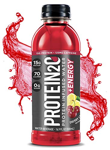 Protein2o 15g Whey Protein Infused Water Plus Energy, Variety Pack, 16.9 oz Bottle (12 Count)