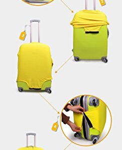 BIGCARJOB Travel Suitcase Protector Covers Sloth Printed Kids Girls Luggage Baggage Cover Fit 22-24inches