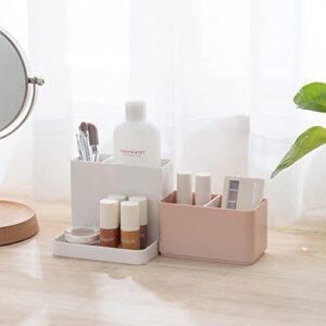 Poeland Desktop Storage Organizer Pencil Card Holder Box Container for Desk, Office Supplies, Vanity Table